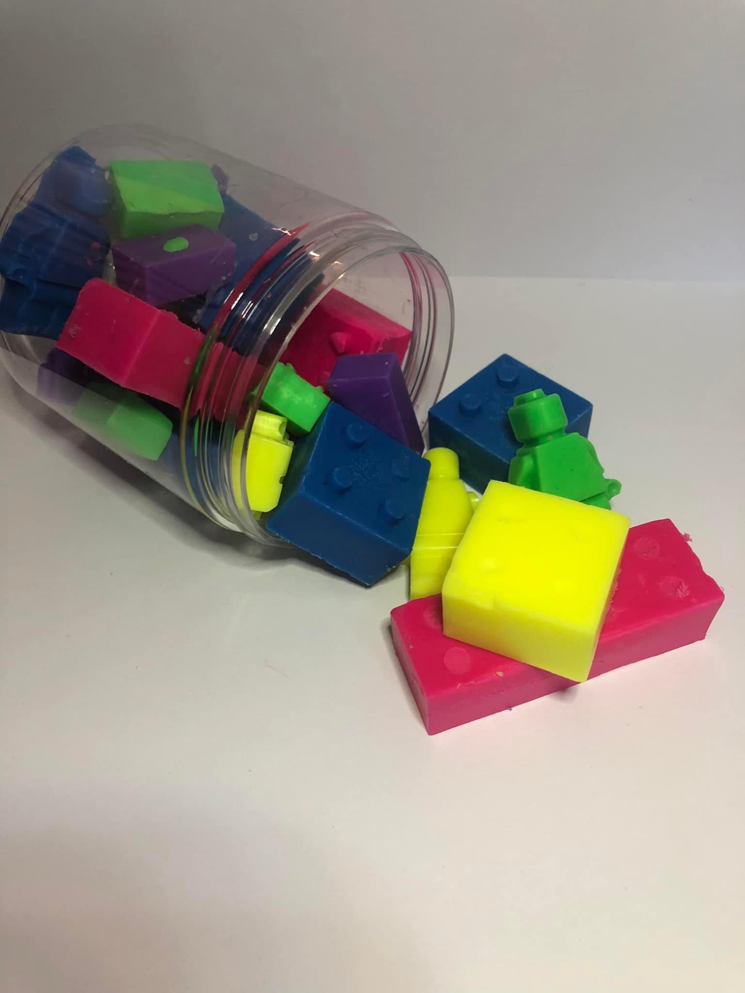 Wax Melt Lego Jar – Melts & Friends